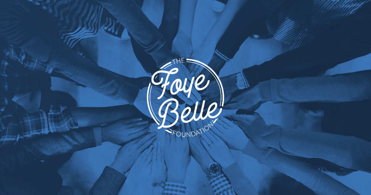 Founder of the Blue Bag Movement - The Foye Belle Foundation